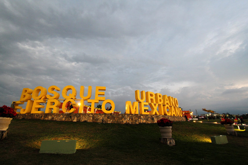Dedican bosque urbano de Saltillo a la Sedena - Grupo Milenio