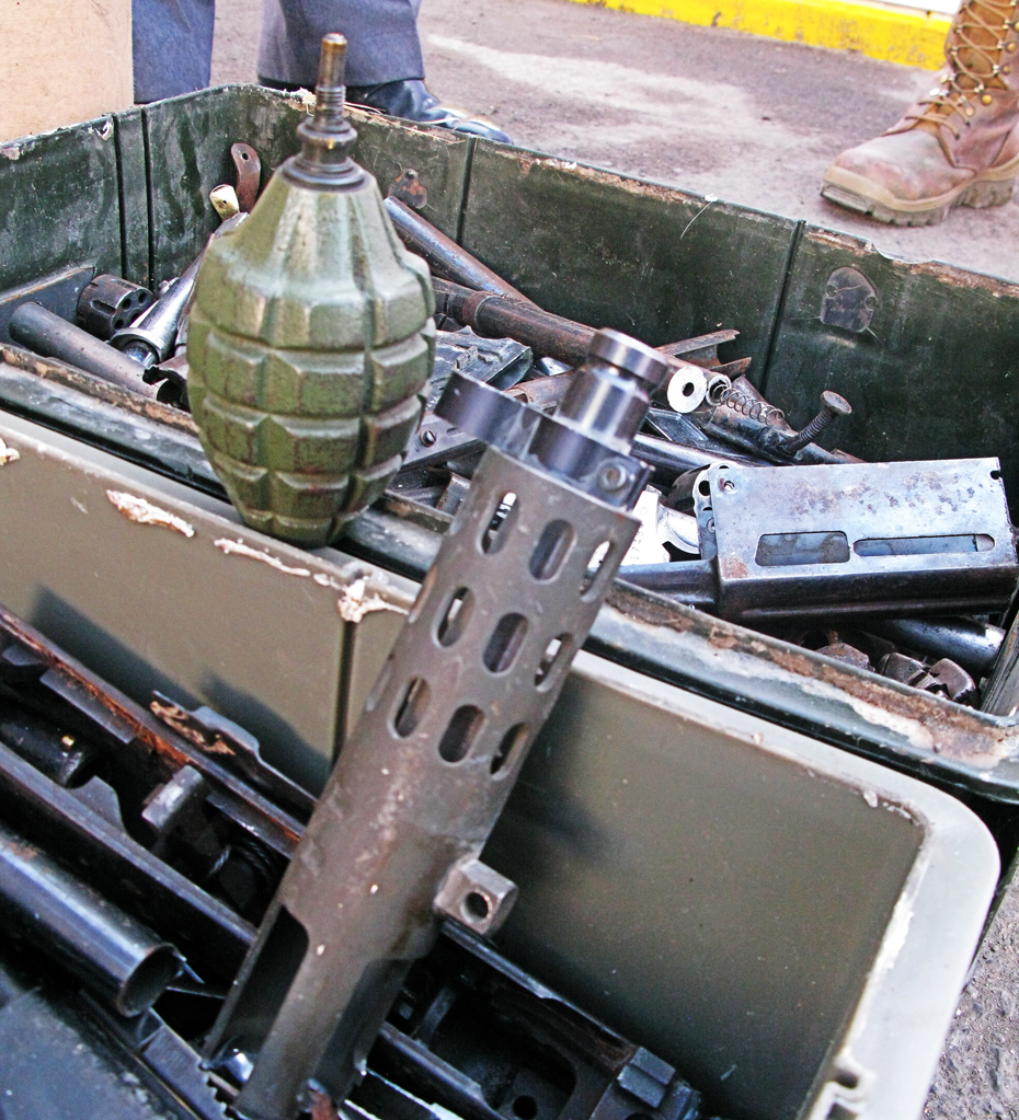 Concluye programa de desarme - Grupo Milenio