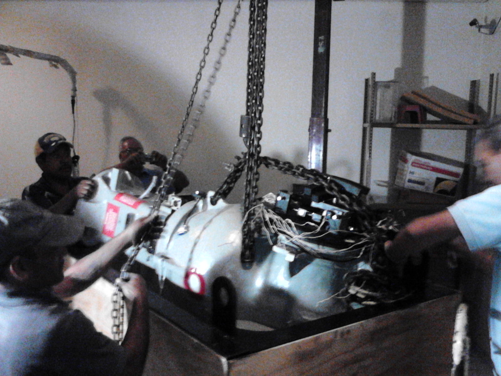 Maquina de radioterapia lleva cobalto-60, material altamente peligroso ...