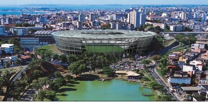 Sedes Mundialistas: Arena Fonte Nova - Grupo Milenio