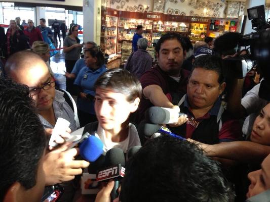 Llega Iván Estrada a Monterrey - Grupo Milenio