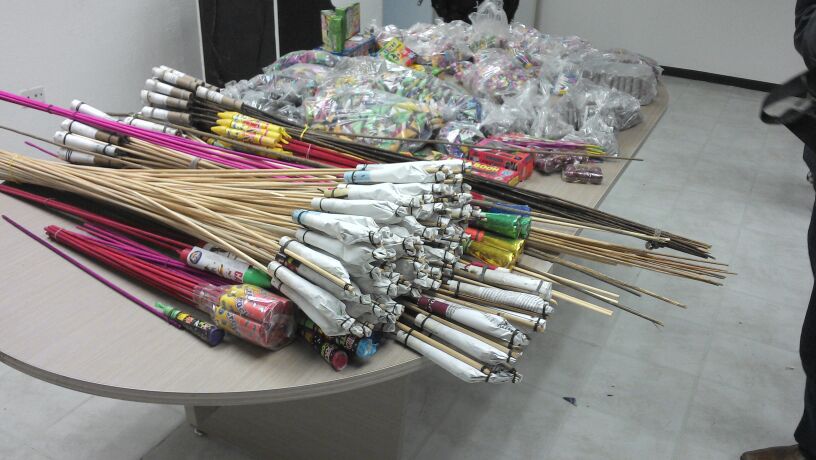 Confiscan 50 kilos de fuegos artificiales en La Alianza- Grupo Milenio