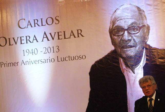 Recuerdan a Carlos Olvera a un año de su fallecimiento- Grupo Milenio