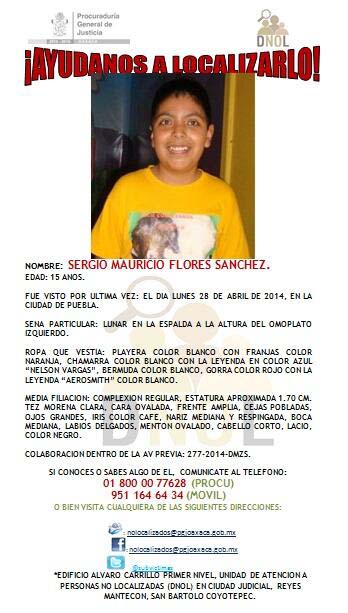 PGJ activa Pre-Alerta Amber para encontrar a menor- Grupo Milenio