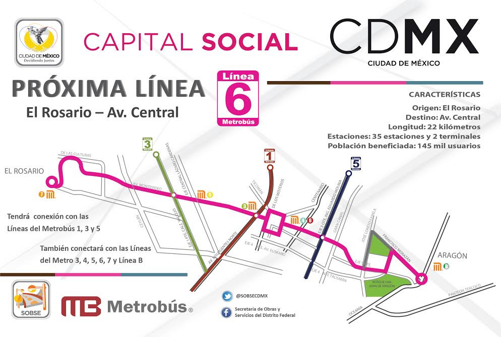 Busca GDF Ampliar El Metrob s Con Dos L neas Grupo Milenio