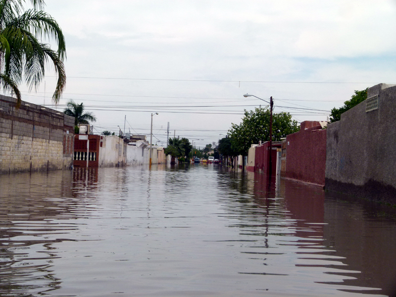 Inundado donde siempre en Torreón- Grupo Milenio
