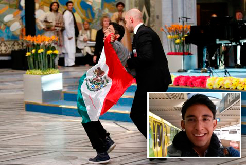 Niegan asilo político a mexicano que irrumpió en Nobel- Grupo Milenio