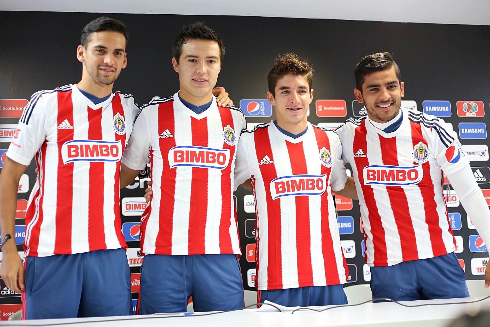 Chivas presenta cuatro refuerzos en Verde Valle- Grupo Milenio