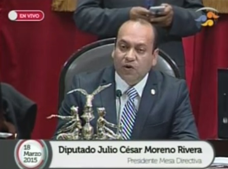 Julio César Moreno asume presidencia de San Lázaro - Grupo Milenio