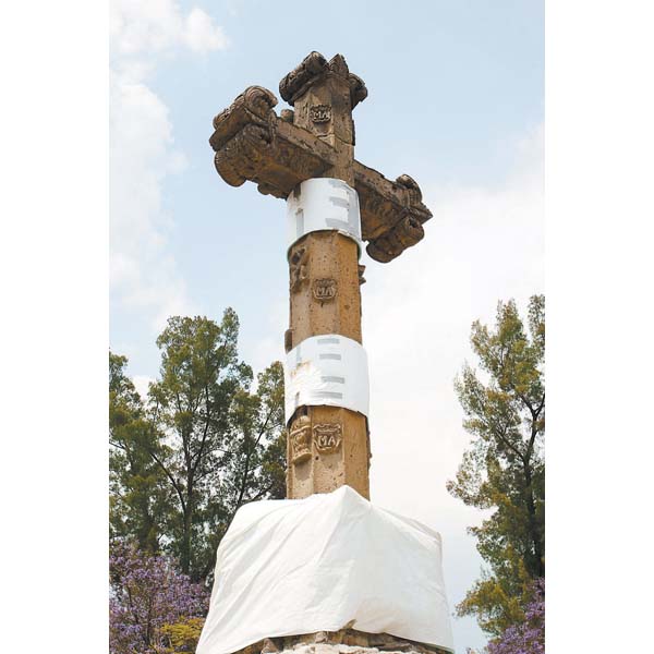 Renace la Cruz Atrial de Cuautitlán- Grupo Milenio