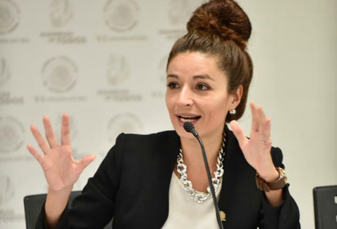 Laura Ballesteros da la bienvenida a Xochitl Gálvez- Grupo Milenio