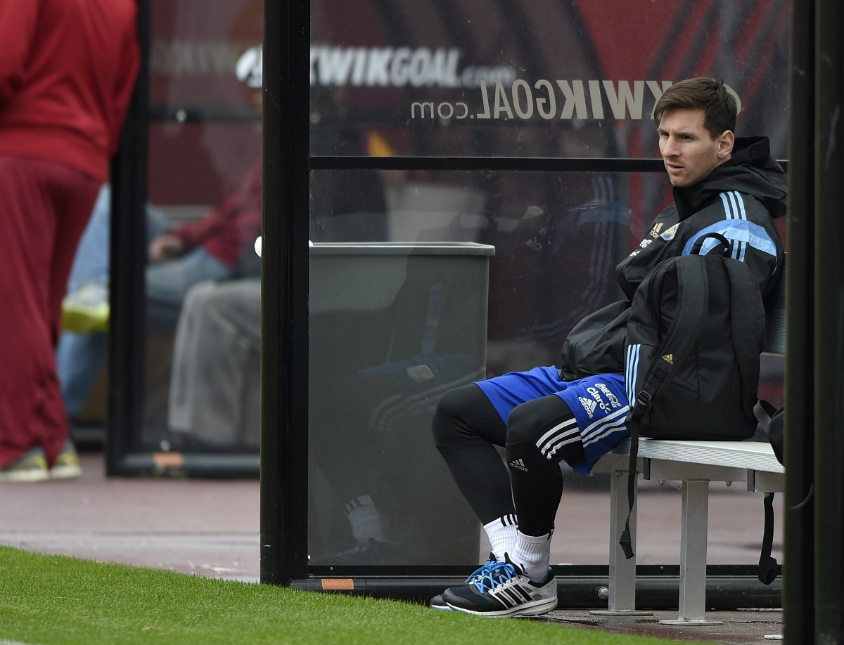 Messi, en duda contra El Salvador - Grupo Milenio