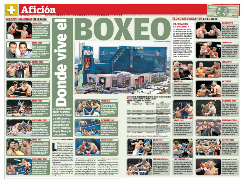 Donde vive el boxeo - Grupo Milenio