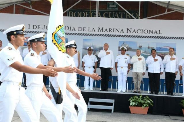 Celebran día de la Marina en zona sur- Grupo Milenio