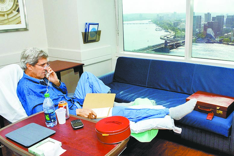 Kerry, 'bien y trabajando', tras operación de fémur- Grupo Milenio