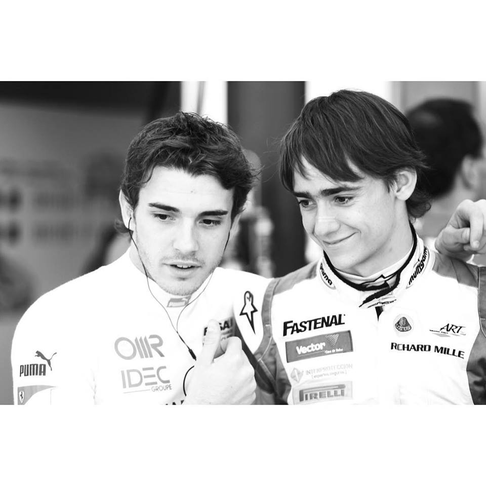 'Checo' y Gutiérrez se despiden de Jules Bianchi- Grupo Milenio