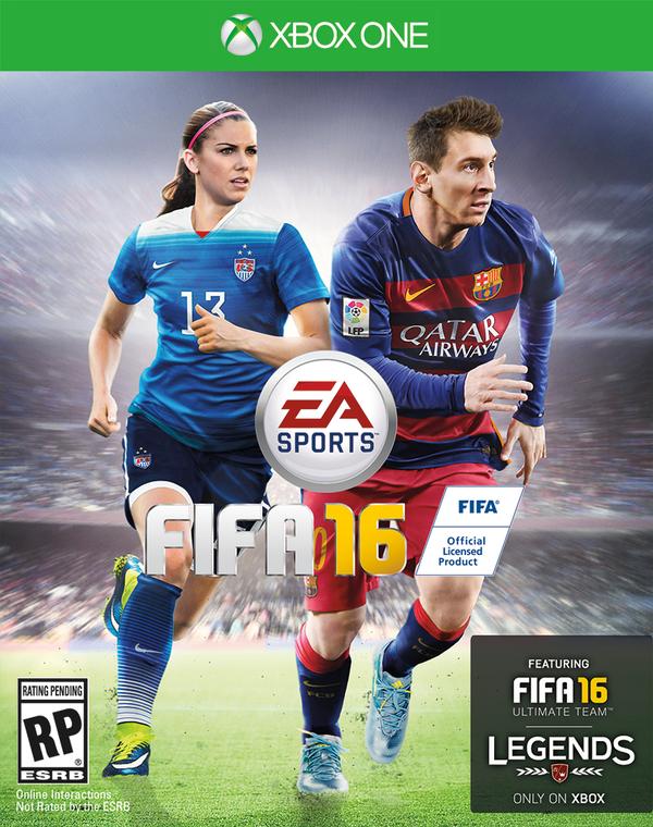 Alex Morgan compartirá con Messi portada del FIFA 16 - Grupo Milenio