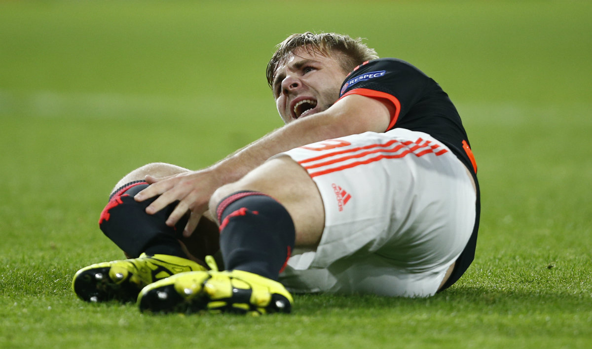 Luke Shaw fue operado en Eindhoven- Grupo Milenio