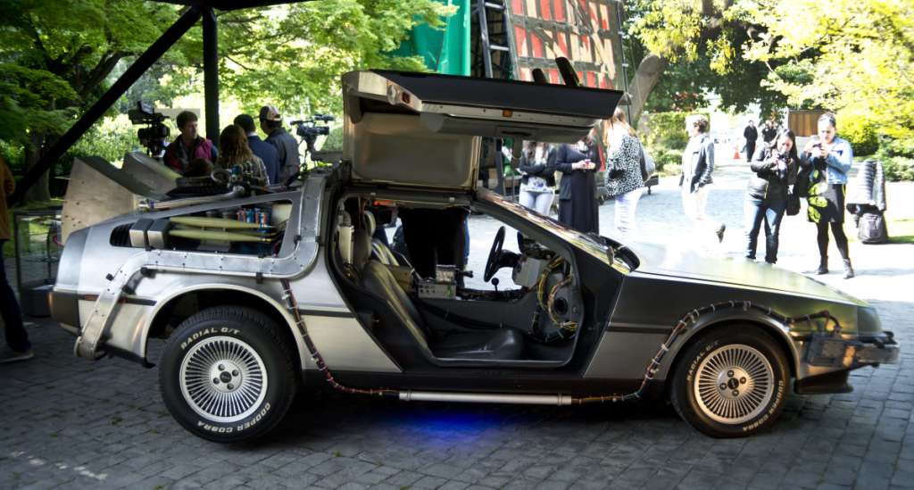 Exhiben el auto de ‘Volver al Futuro’ en Chile- Grupo Milenio