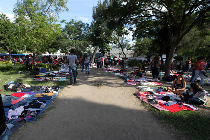 Parque Rojo, un tianguis todos los sábados- Grupo Milenio