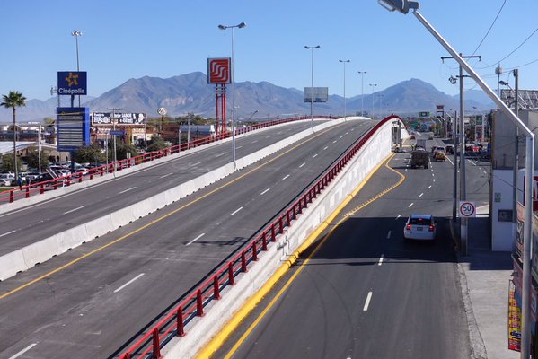 Inauguran Paso Superior Sendero en Saltillo- Grupo Milenio
