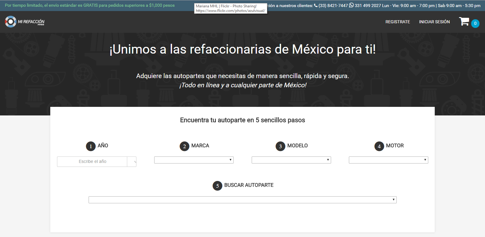 Lanzan mirefaccion.com.mx para encontrar autopartes- Grupo Milenio