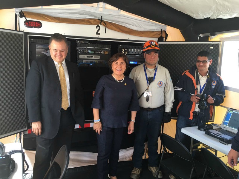 Se reúne Noemí Guzmán con integrantes de CONRED Guatemala- Grupo Milenio