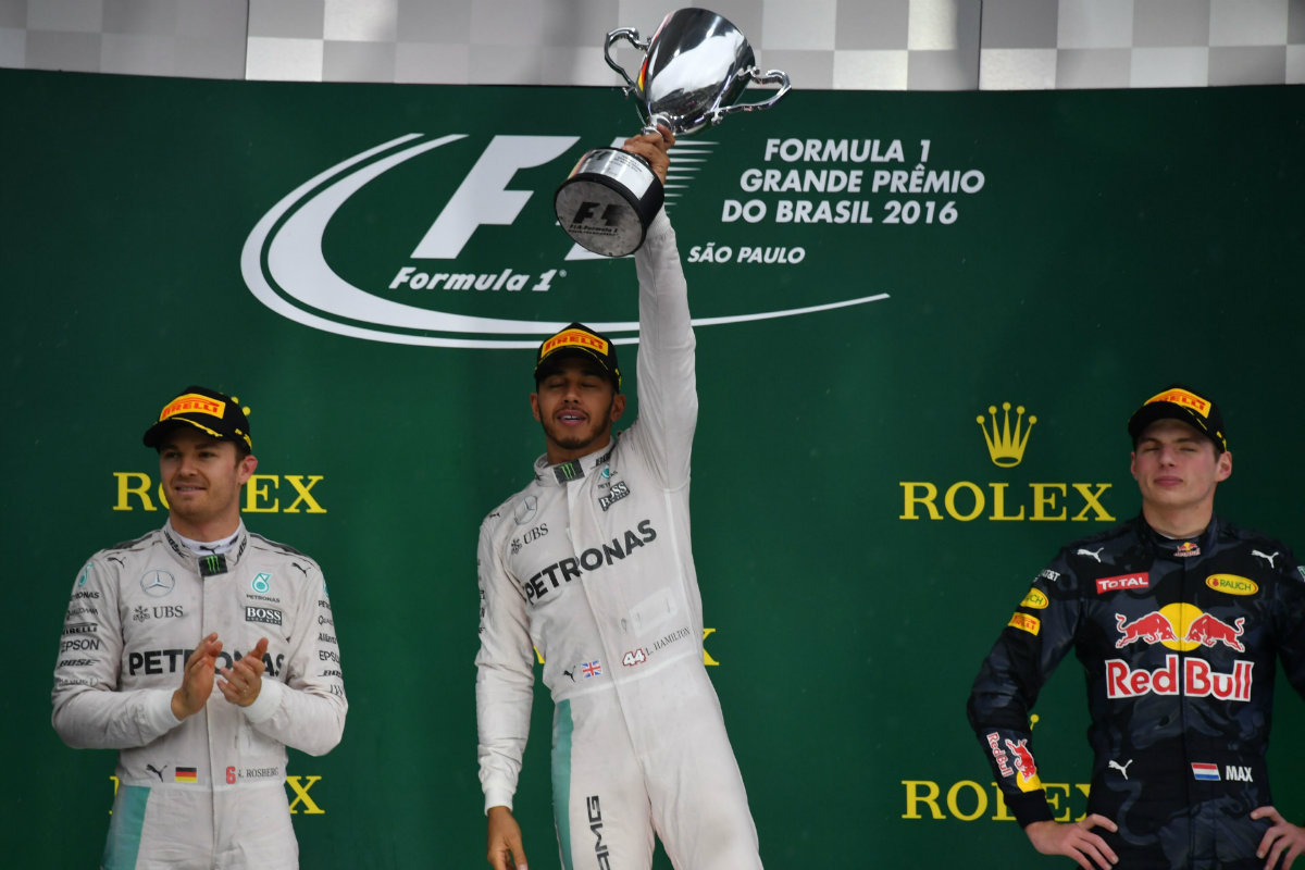 Hamilton triunfa en Brasil; campeón se definirá en Abu Dhabi - Grupo ...
