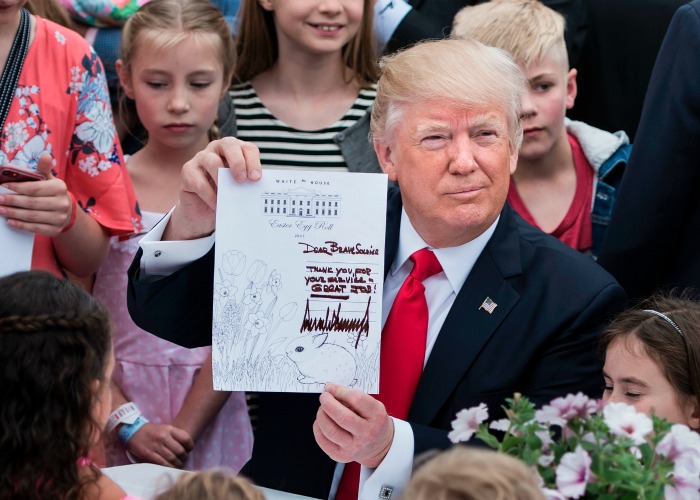 Los Trump festejan Pascua en la Casa Blanca - Grupo Milenio