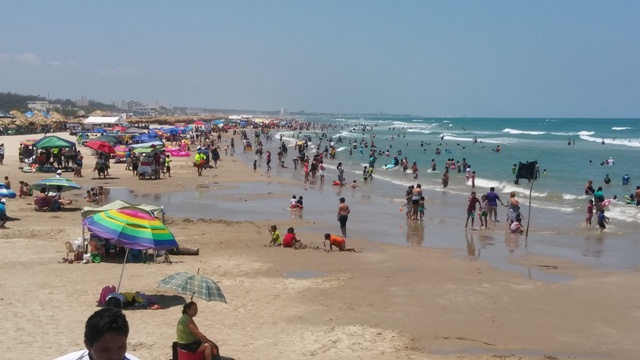 Este sábado, 19 mil visitan playa Miramar - Grupo Milenio