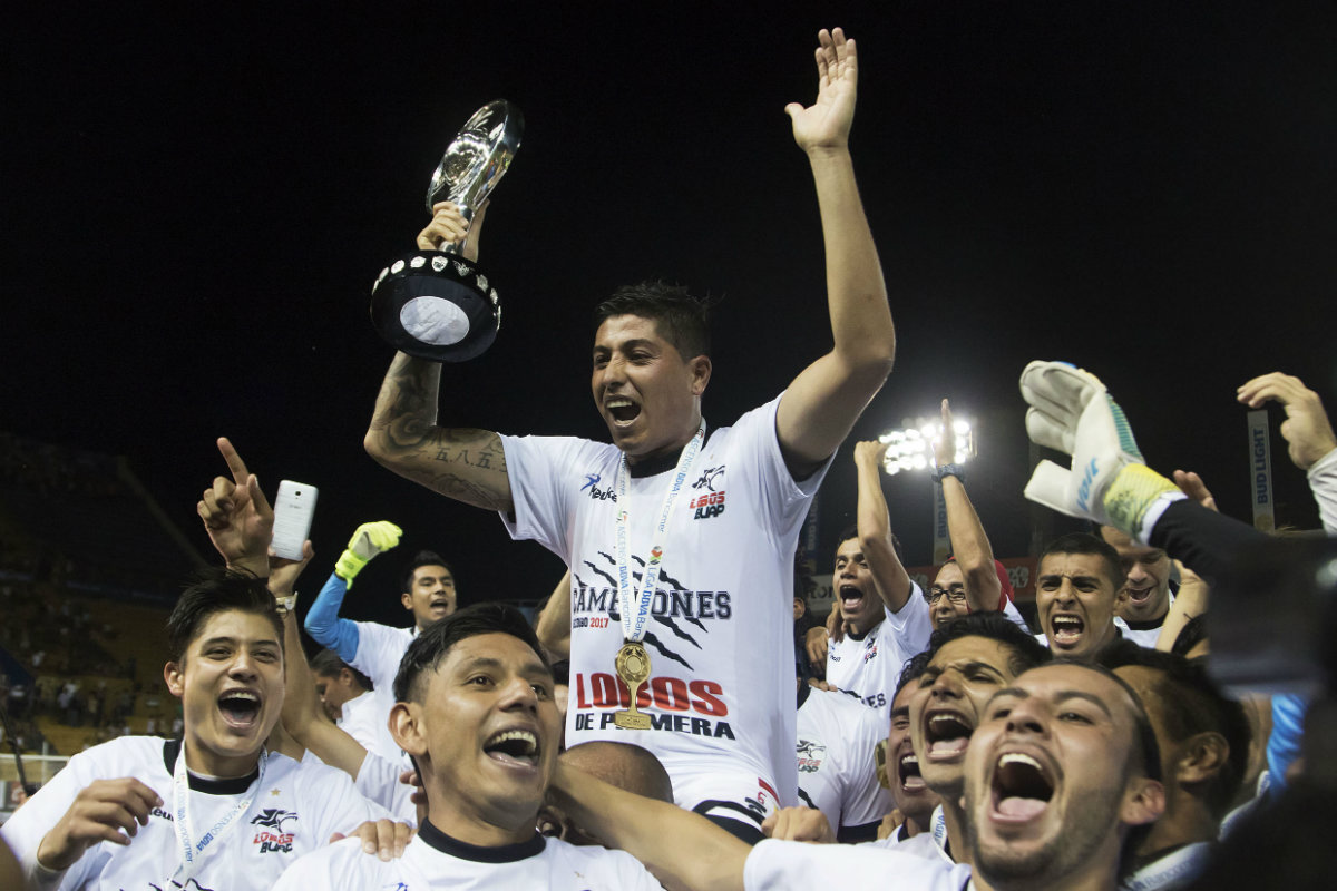 "¡Somos de primera!" Así festejaron los Lobos BUAP- Grupo Milenio