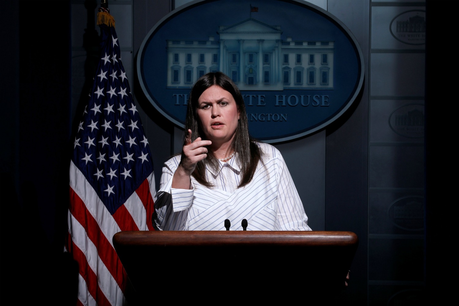 Sara Sanders, una mujer de hierro en la Casa Blanca- Grupo Milenio