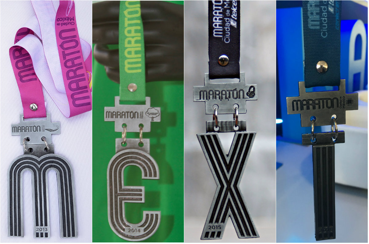 ¿Qué significan las medallas del Maratón de la CdMx?- Grupo Milenio