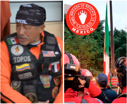 Éstas son las dos brigadas de 'topos' que trabajan en CdMx- Grupo Milenio