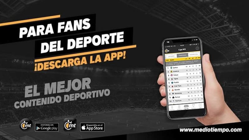 Las cinco razones para descargar la nueva App de Mediotiempo- Grupo Milenio