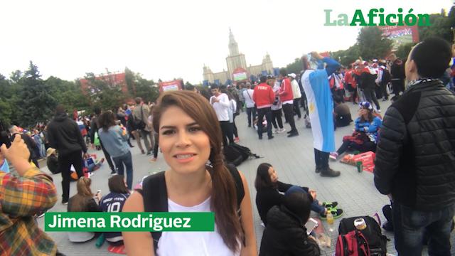 Jimena Rodríguez asiste al FIFA Fan Fest - Grupo Milenio