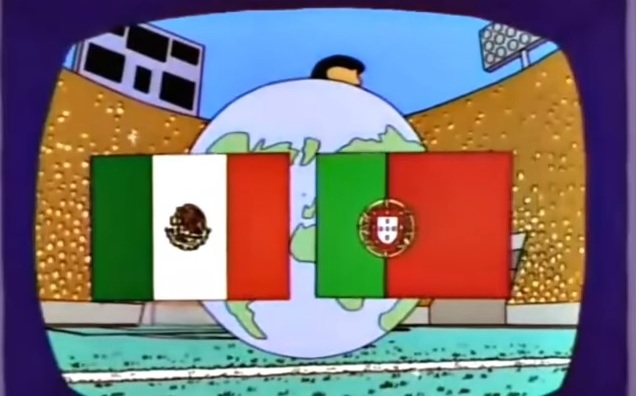 Los Simpsons predicen Final del Mundial México vs. Portugal- Grupo Milenio
