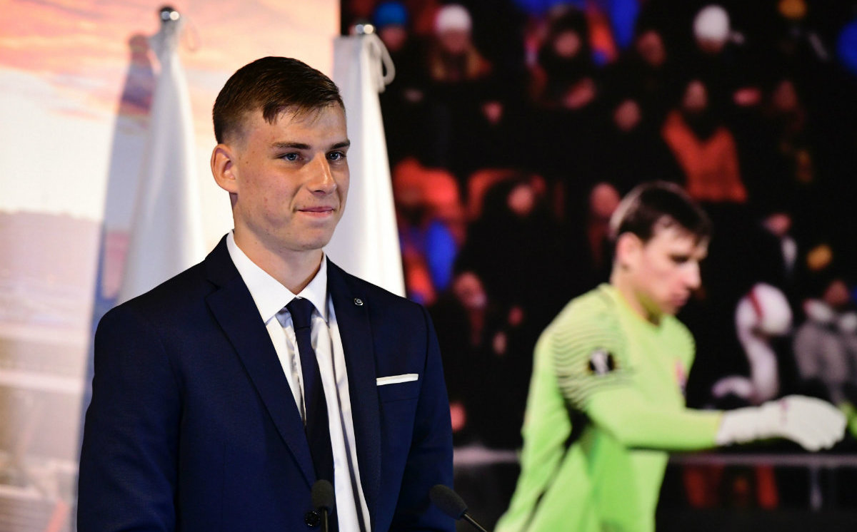 Andriy Lunin sorprende al hablar español en presentación con el Real ...