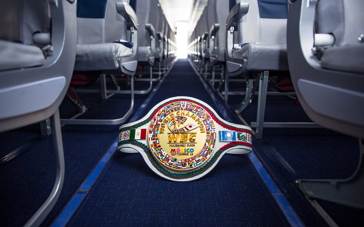 Presentan cinturón para el ganador de ‘Canelo’ Álvarez vs Golovkin ...