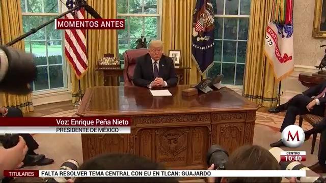 Donald Trump ofrece conferencia de prensa sobre acuerdo del TLCAN - Grupo Milenio