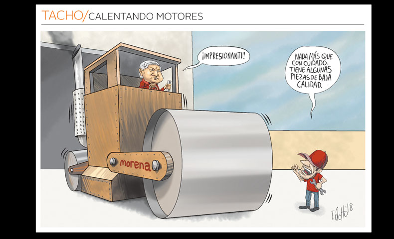 Calentando motores- Grupo Milenio