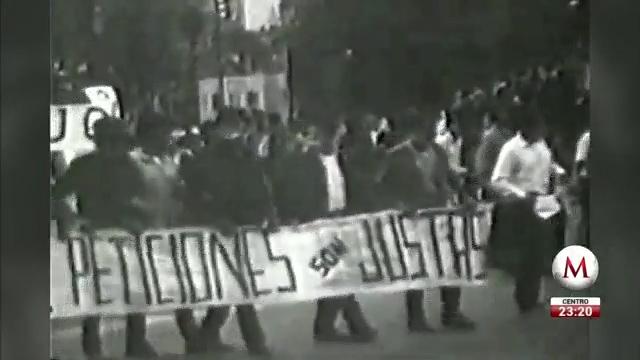 La marcha del silencio del 68- Grupo Milenio