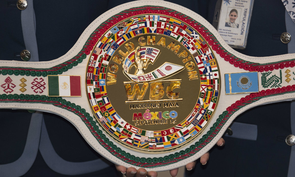 Cinturón chiapaneco de la pelea 'Canelo' vs Golovkin: Fotogalería ...