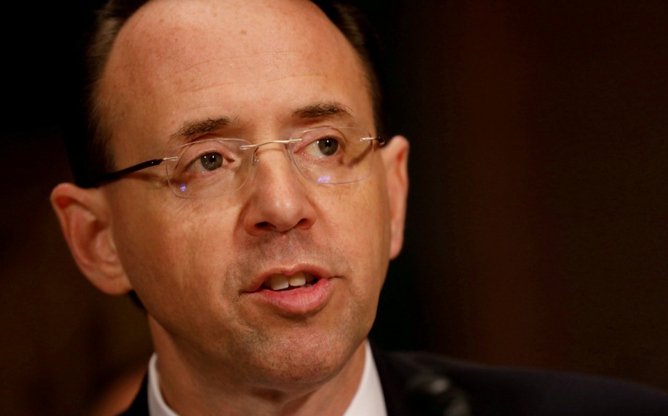 Renuncia vice fiscal general de EU, Rod Rosenstein: medio- Grupo Milenio