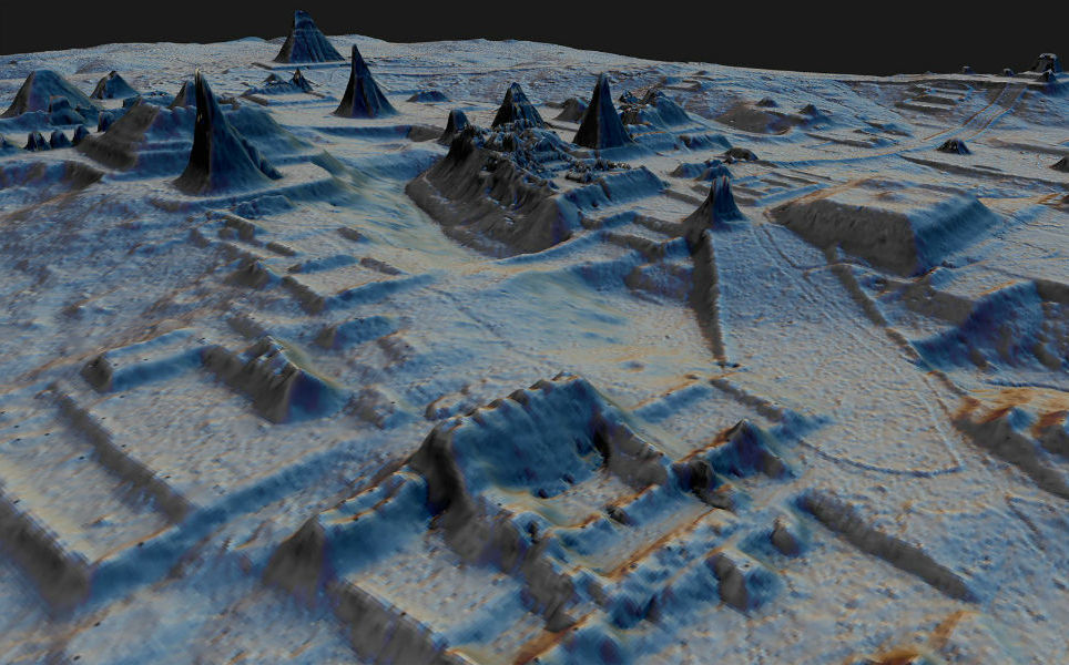 Crean mapa 3D con láser de ciudad maya en Guatemala- Grupo Milenio