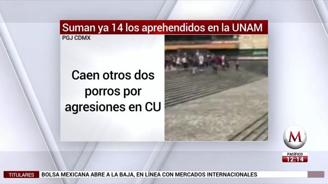Suman ya 14 los aprehendidos en la UNAM - Grupo Milenio