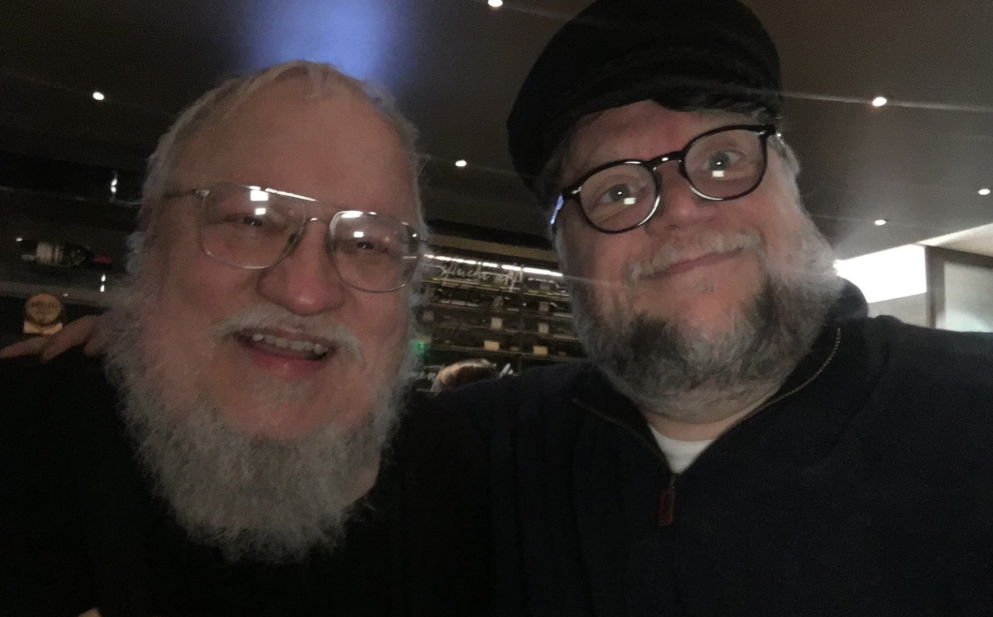 Guillermo del Toro se reúne con George RR Martin- Grupo Milenio