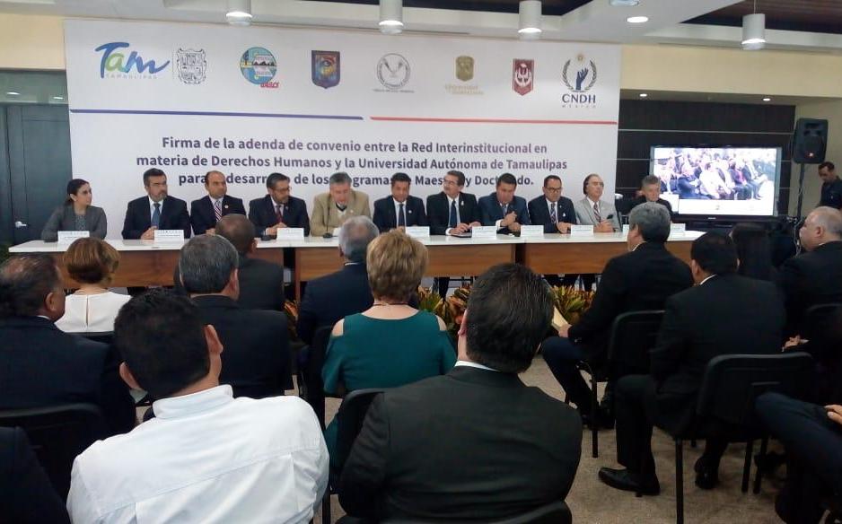UAT firma convenio con CNDH- Grupo Milenio