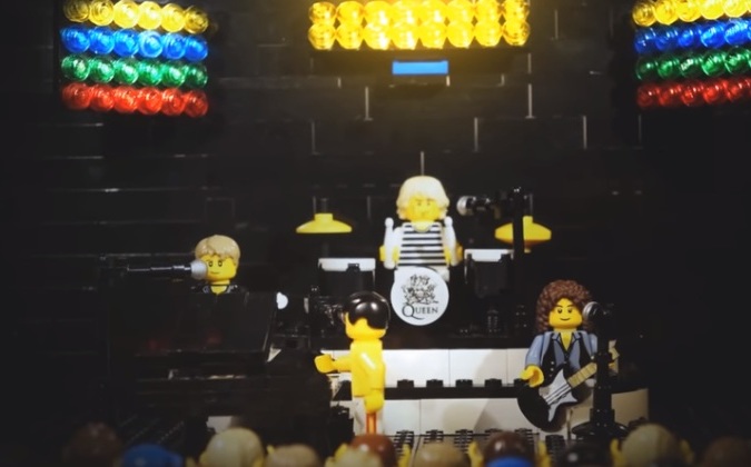 Queen recibe homenaje hecho con Lego - Grupo Milenio