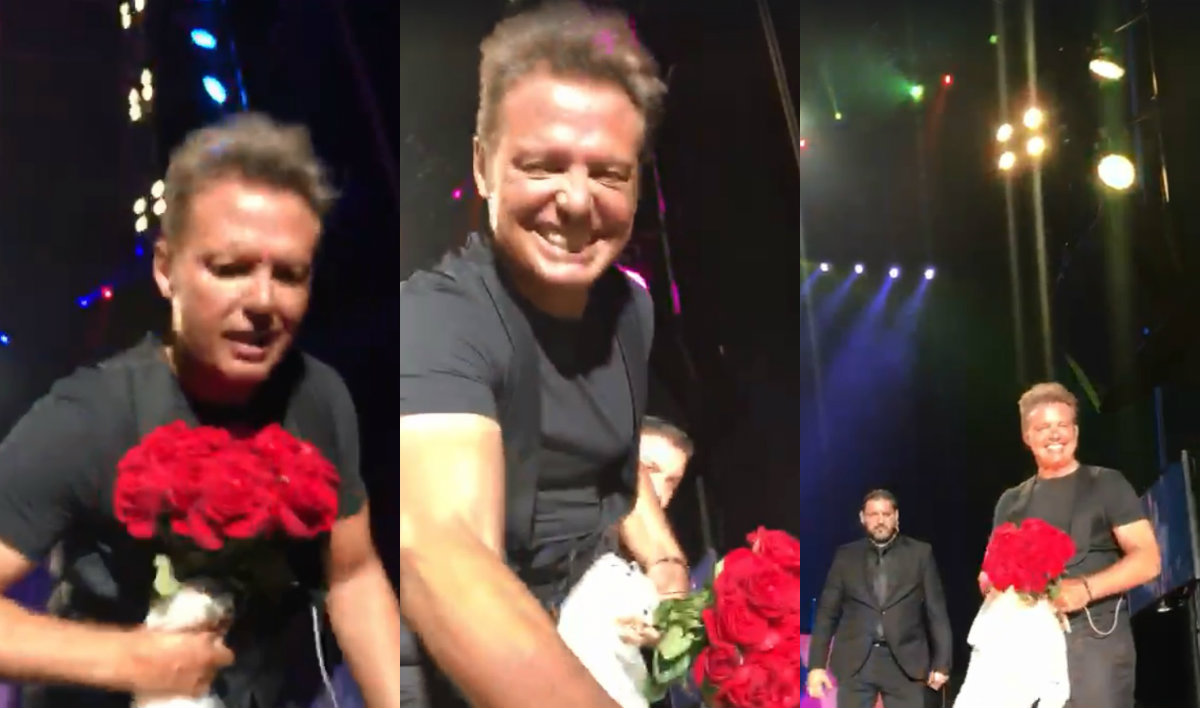 Lagunera 'enamora' a Luis Miguel con ramo de rosas- Grupo Milenio